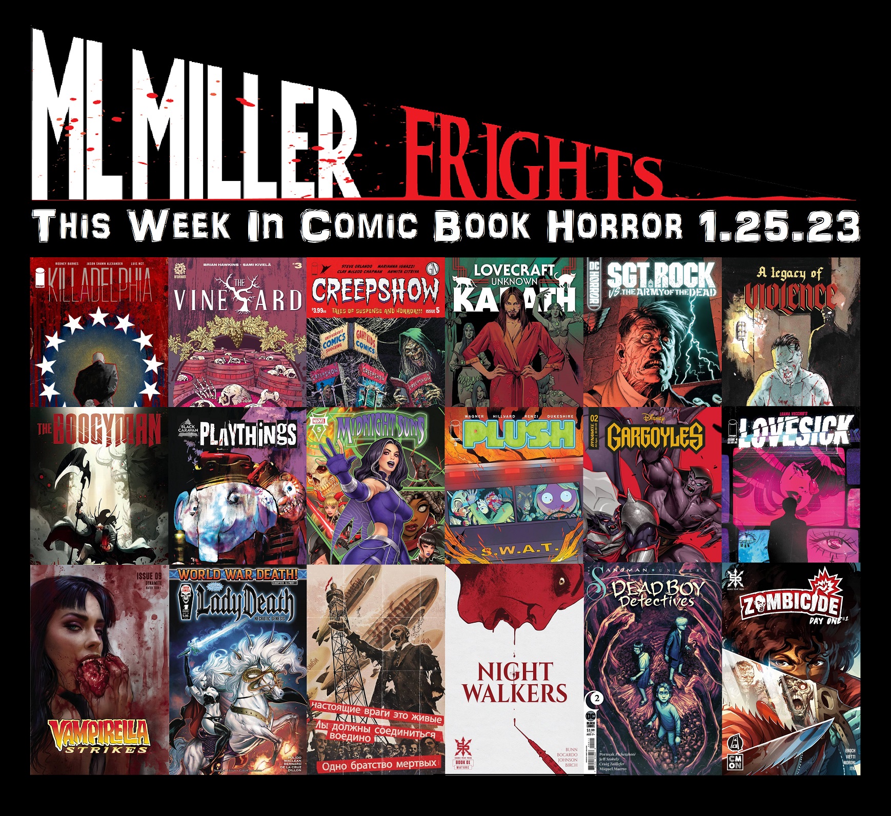 This Week In Comic Book Horror 1.25.23 – LADY DEATH! GARGOYLES ...